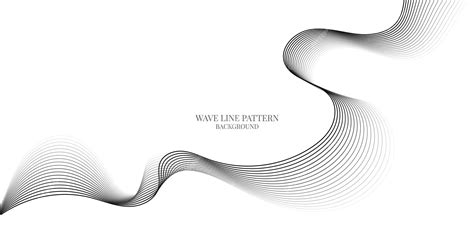 Premium Vector Technology Wave Line Pattern Abstract Background With Particles Wallpaper