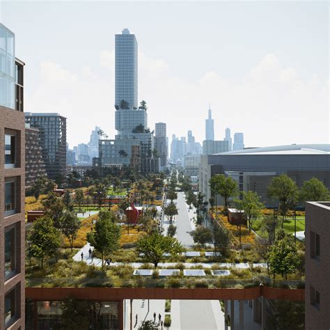 Cobe Unveils The Opera Park On Island In Copenhagens Harbour