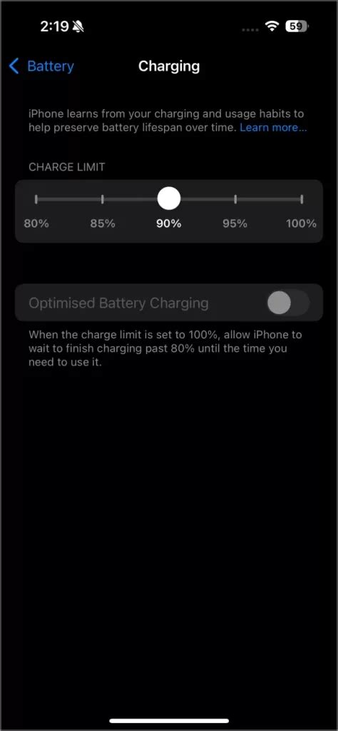 How To Set Custom Battery Charge Limit On IOS TechWiser