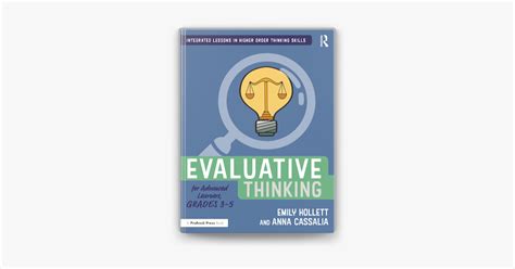 evaluative Thinking For Advanced Learners Grades 35 De Emily Hollett evaluative Thinking For Advanced Learners Grades 35 De Emily Hollett