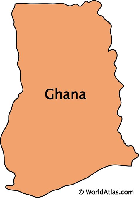 Ghana Maps And Facts World Atlas