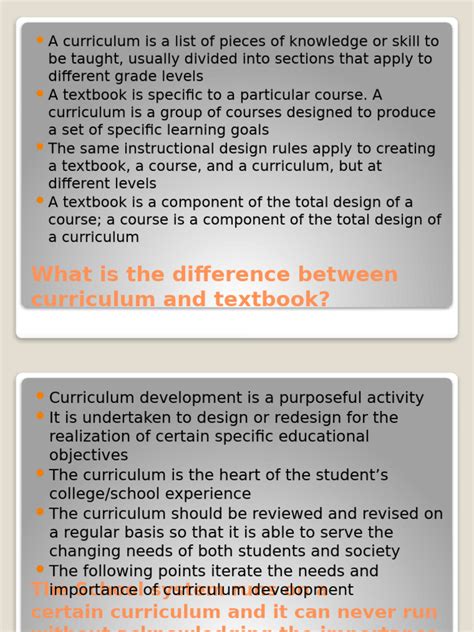 What Is The Difference Between Curriculum And Textbook Pdf