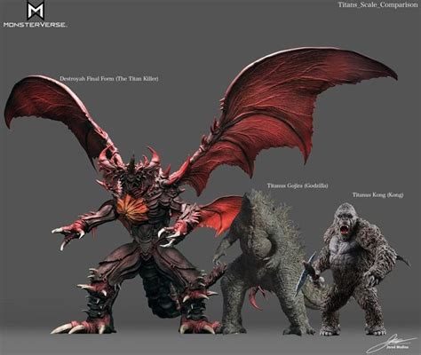 Artstation Monsterverse Destroyah Redesign Final Form Concept Art