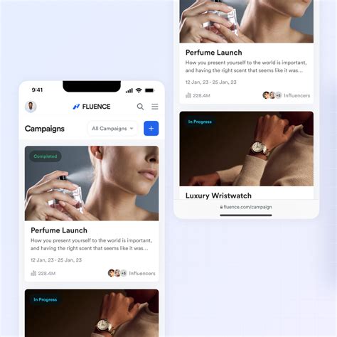 Influencer Dashboard On Behance