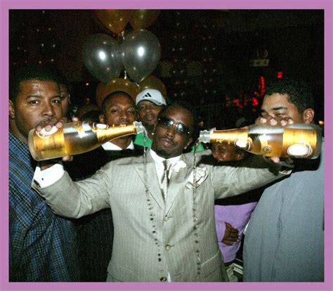 Rapper Pouring Champagne