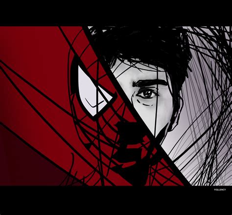 Spider Man Profile Test By Fiqllency On Deviantart