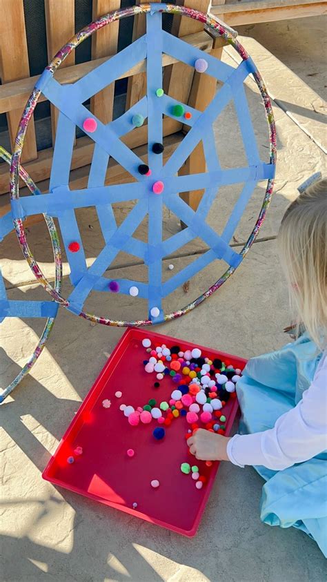 Spider Web Fine Motor Activity How Can This