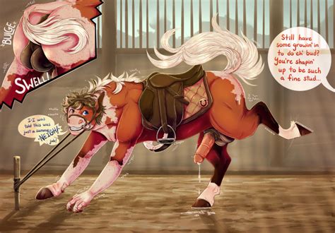 Rule 34 All Fours Balls Bodily Fluids Bridle Brown Body Brown Fur Cum