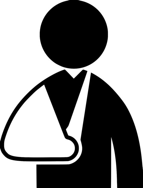 Svg Law Injury Broken Person Free Svg Image And Icon Svg Silh
