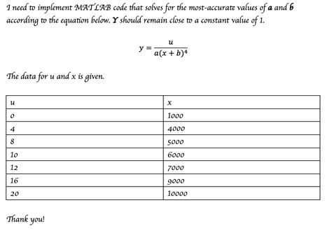 Solved I Need To Implement Matlb Code That Solves For The