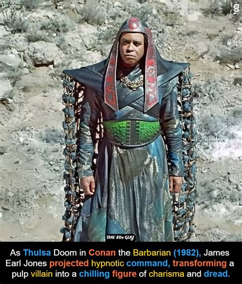 Timeless James Earl Jones Entered Conan The Barbarian With A Role