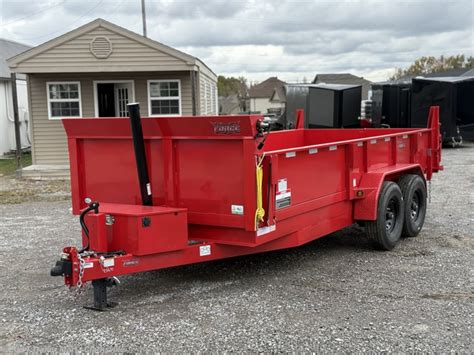 2025 Forest River 7x16 16k Force Dump Trailer