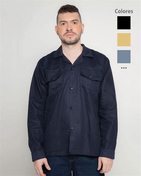 Camisa En Dril Trabajo Pesado Para Hombre 5 Colores Ref 103 Dotaciones Corporativas