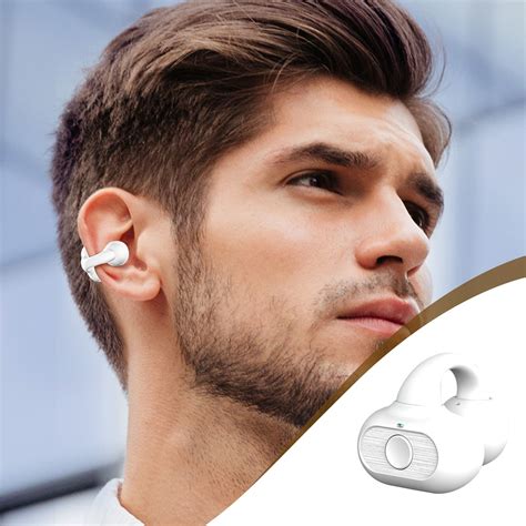 Open Ear Clip Headphones Wireless Earbuds Bluetooth Playback