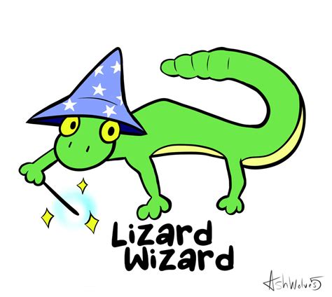 Wizard Lizard — Weasyl