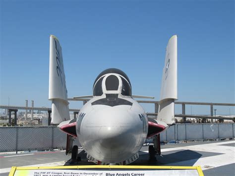 Grumman F9f 8t Cougar Nose View The Grumman F9f Cougar W… Flickr