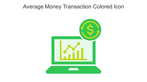 Average Money Transaction Colored Icon In Powerpoint Pptx Png And Editable Eps Format PPT