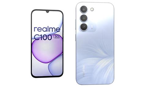 Realme C100 5g Blue 3d Model By Reverart