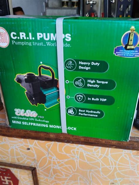 Electric Cri Water Pump Motor 1hp At ₹ 4500 Piece In Udaipur Id 2854221832555