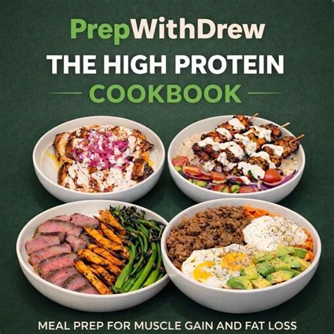 High Protein Meal Prep Recipes Muscle Gain And Fat Loss Ebook Etsy