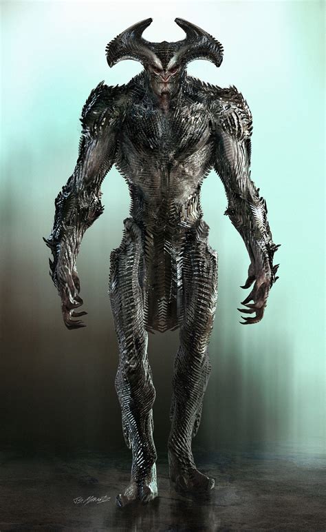 Steppenwolf Concept Art For Batman Vs Superman And Justice League