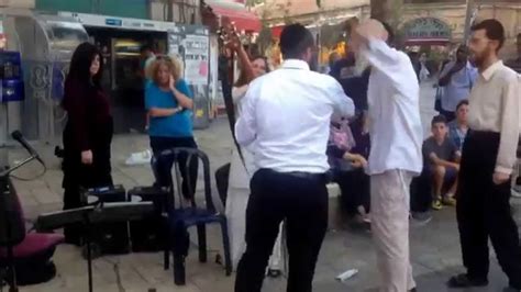Alexandra And Rabbi Tomer Jerusalem Zion Square Youtube