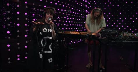 Sylvan Esso Performs For Kexp