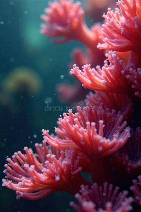 Close Up Of Algae Culture Showcasing Rich Color Microscope Biomass