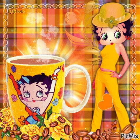 Betty Boopcoffeecontest Free Animated  Picmix