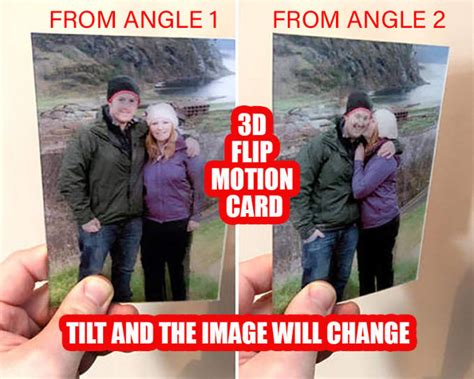 Make Lenticular 3d Flip Motion Card Morph Moving Image By Opillusionist