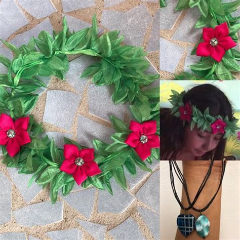 Moana Crown Moana Flower Crown Moana Flower Headband Free Flower