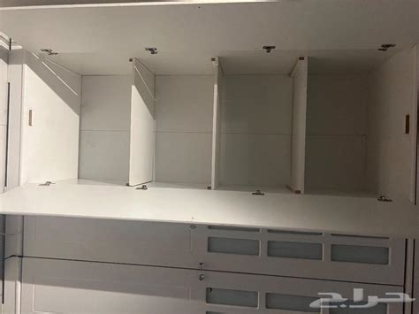 غرفه نوم كاملة دولاب ثلاث ابواب اربع تطبيق وثنين تعليق موقع حراج