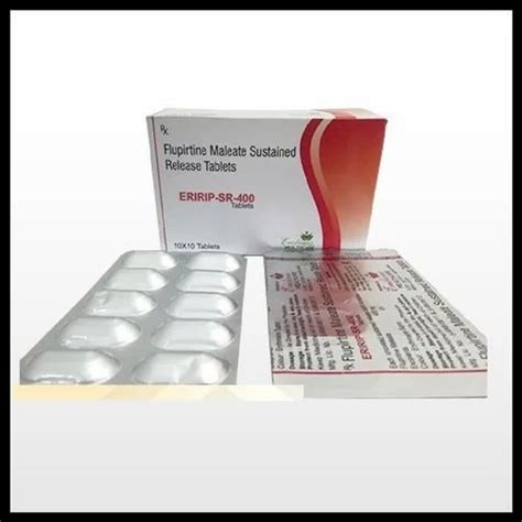 Flupirtine Maleate Sustained Release Tablets 10x10 Capsules At Rs 180