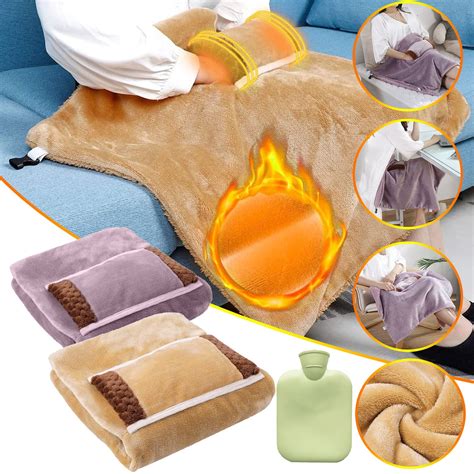 Kladzum Heated Blanket Soft Usb Blanket Machine Washable For Home