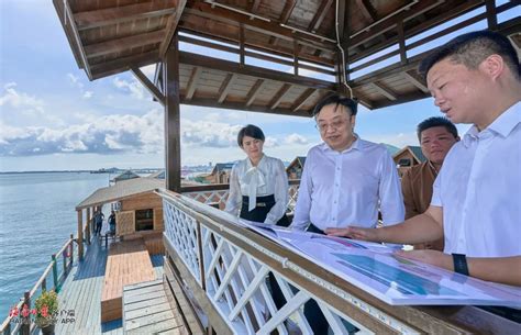 海南省省委书记冯飞率队调研海南海底数据中心 海兰云海底数据中心