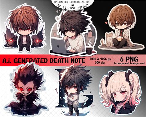 L Chibi Death Note