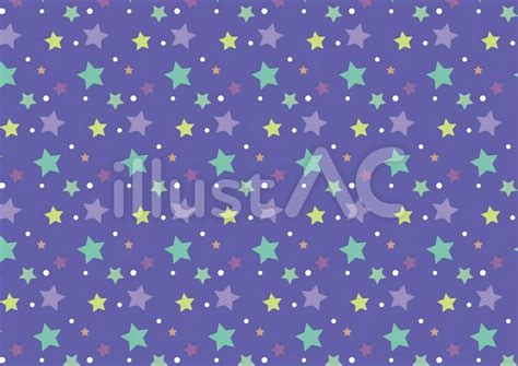 ポップな星柄背景イラスト No 23114723｜無料イラスト・フリー素材なら「イラストac」
