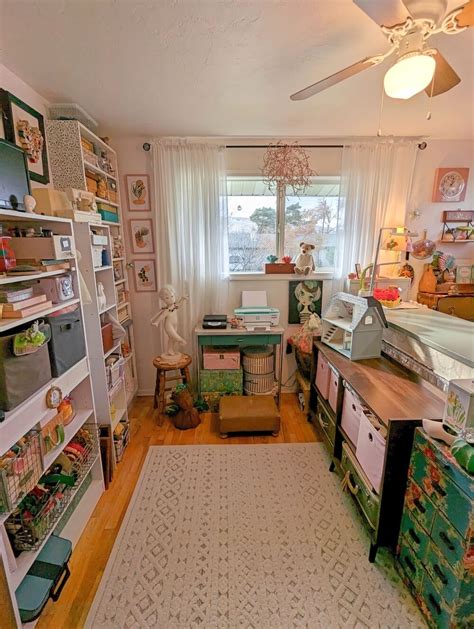 Updated Craft Room Tour Little Vintage Cottage