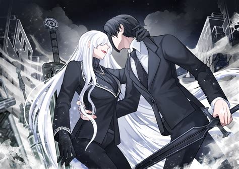 Roland And Angelica Project Moon And 1 More Drawn By Gredellelle