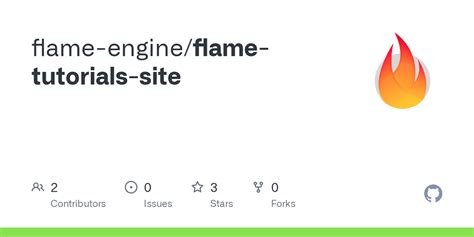 Github Flame Engineflame Tutorials Site