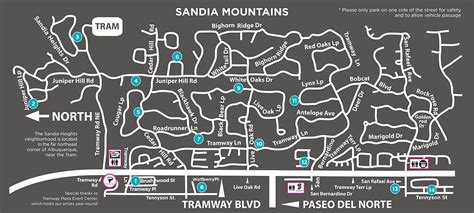 Printable Map Sandiaheightsartists