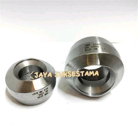 Jual Threadolet Besi A105 Class 3000 Drat Npt 12 Inch Treadolet 3000 Carbon Steel Shopee