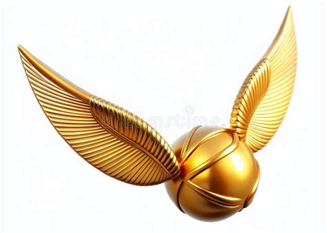 Free Download Of A Stunning Golden Snitch Clipart Magical Flying Snitch