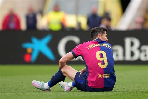 Robert Lewandowski To Miss Barcelona Vs Inter Milan Ucl Tie