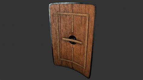 3d Roman Scutum Model Turbosquid 1543939