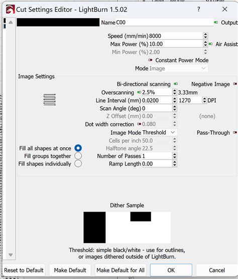 Creality Falcon2 S Value Variable Power Issue Lightburn Software Questions Lightburn
