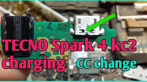 Tecno Mobile Charging Issue Spark 4 Kc2 Charging Solution Youtube