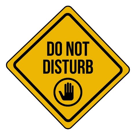Printable Do Not Disturb Sign Free Download Free Download And Print