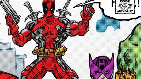 Deadpool And Wolverine Concept Art Sees Wade Wilson Meet The Avengers In