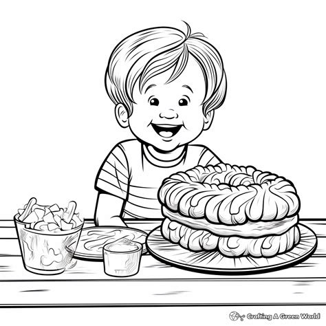 Bread Coloring Pages Free And Printable